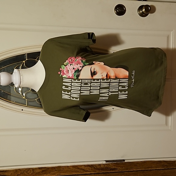 Isaac Morris Limited | Tops | Frida Kahlo Limited Graphic Tshirt By ...